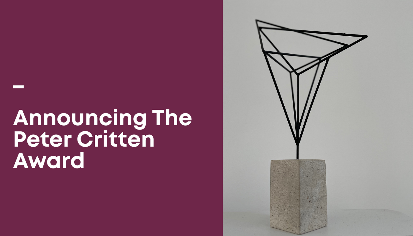 Announcing The Peter Critten Award | Consalia